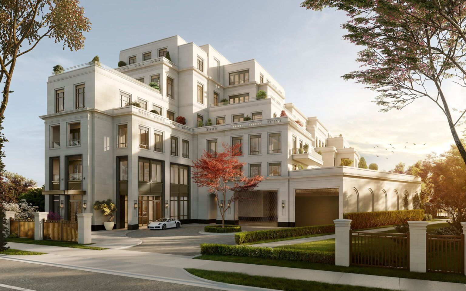 2 Post Road Condo in Toronto by North Drive